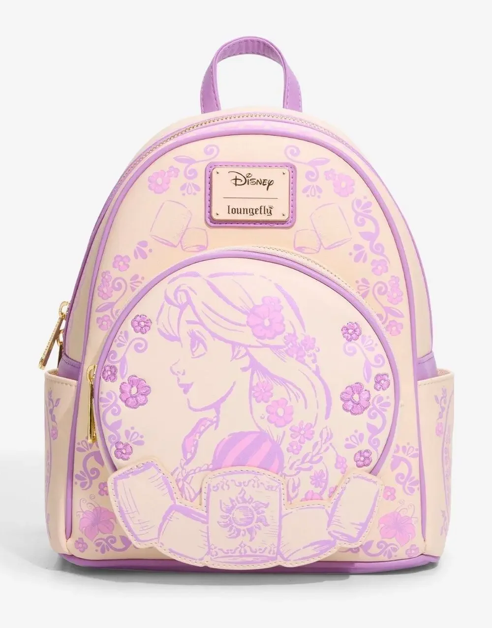 Loungefly | Bags | Loungefly Disney Tangled Rapunzel Sketched Mini ...